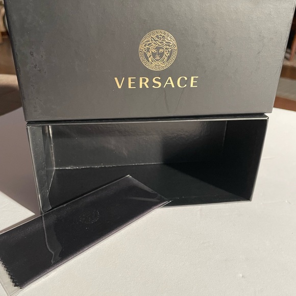 Versace | Accessories | Versace Eyewear Box And Versace Embossed Lens ...